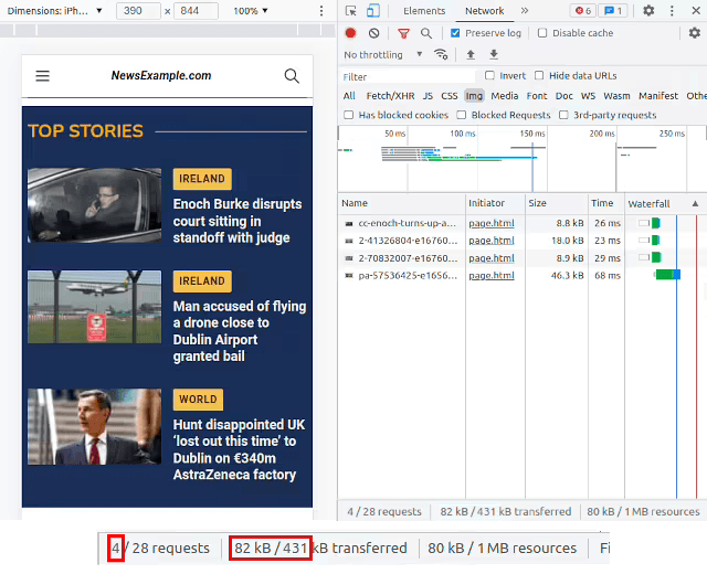Lazy loading background images to improve load time performance - Paul ...