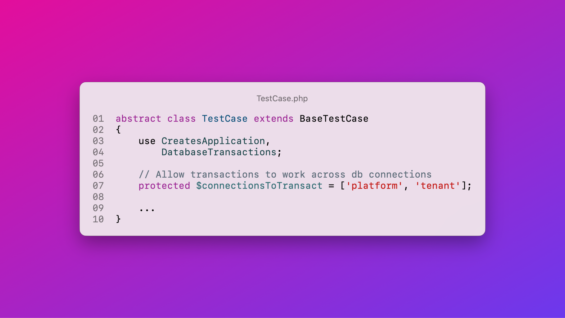 Juggling Databases When Testing With Laravel Tackling The Lock Wait Timeout Error Paul Conroy